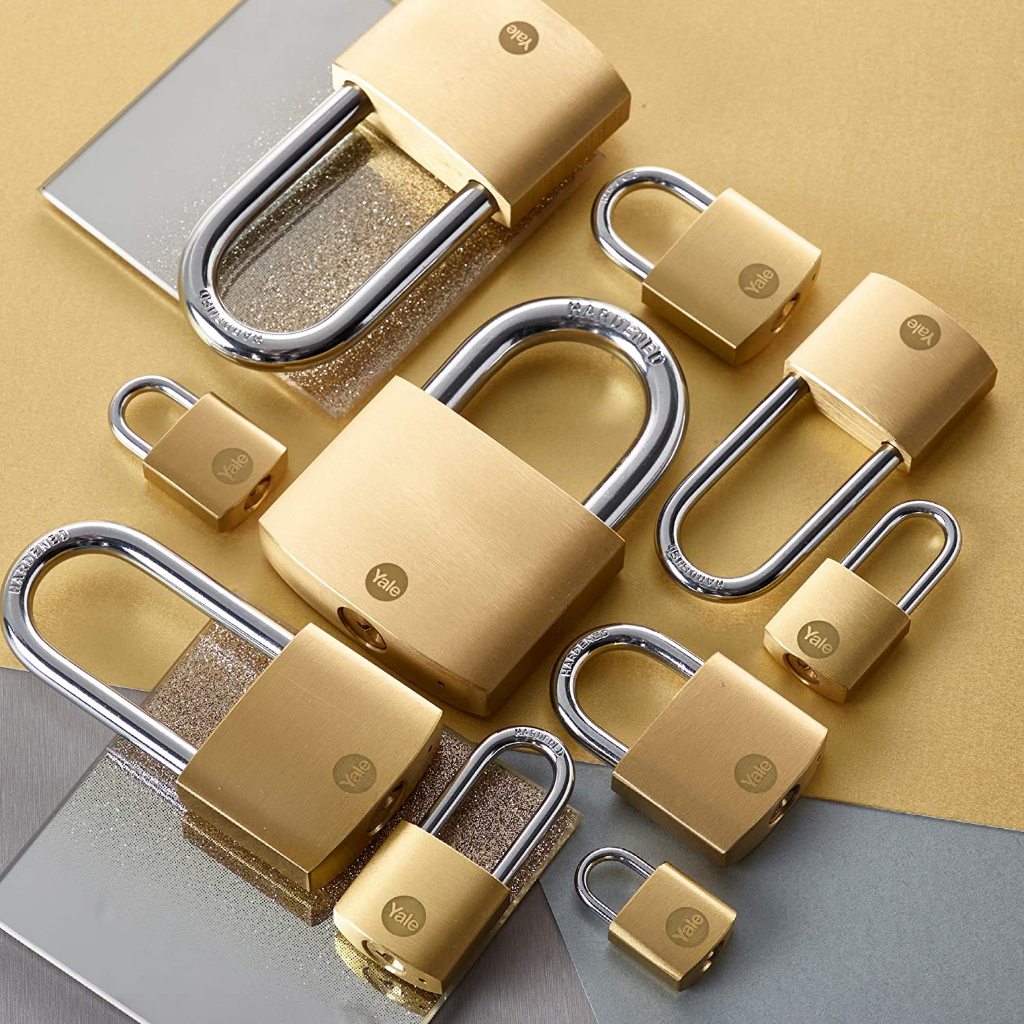 Yale Y110B Brass Padlock Series | Shopee Singapore
