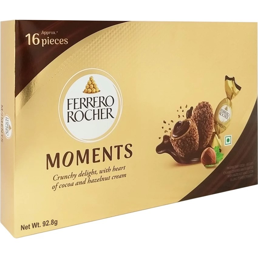 Ferrero Rocher The Golden Experience Chocolate Bars/ Moments Gift Pack ...