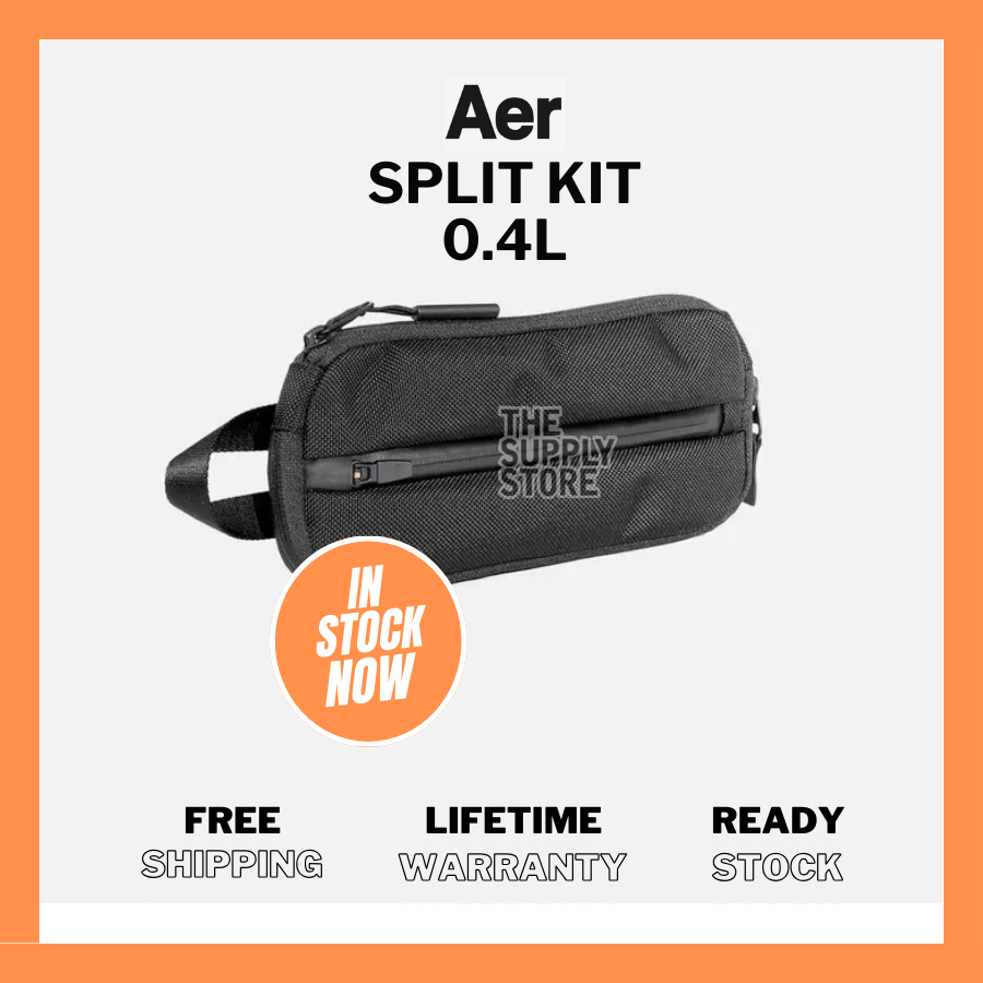 Aer Split Kit Black 1680D Cordura Nylon 0.4L (with lifetime warranty) | Shopee Singapore