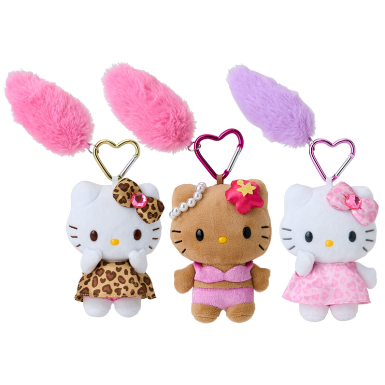 Ready Stock / Sanrio Hello Kitty GOGO GAL Style Up Mini Mascot Keychain ...