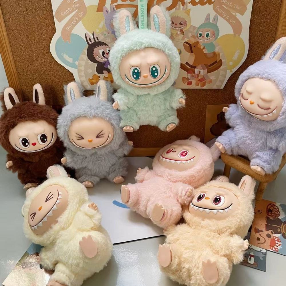 Labubu v2 Sitting Party Figure Doll Cute Doll Pendant | Shopee Singapore