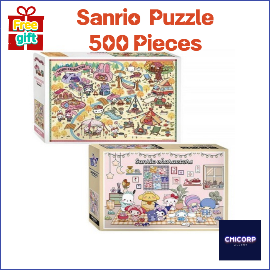 Sanrio Characters Puzzle 500 Pieces Jigsaw Puzzle | Shopee Singapore