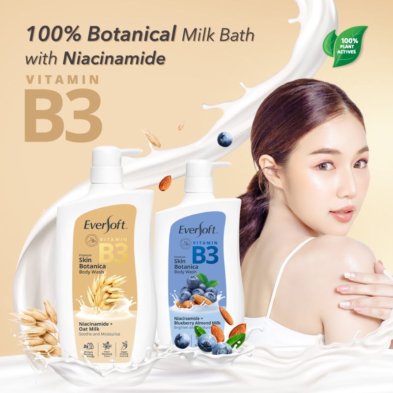 [Bundle of 2] EVERSOFT Premium Skincare Beauty Shower 950ml x2 | Shopee ...