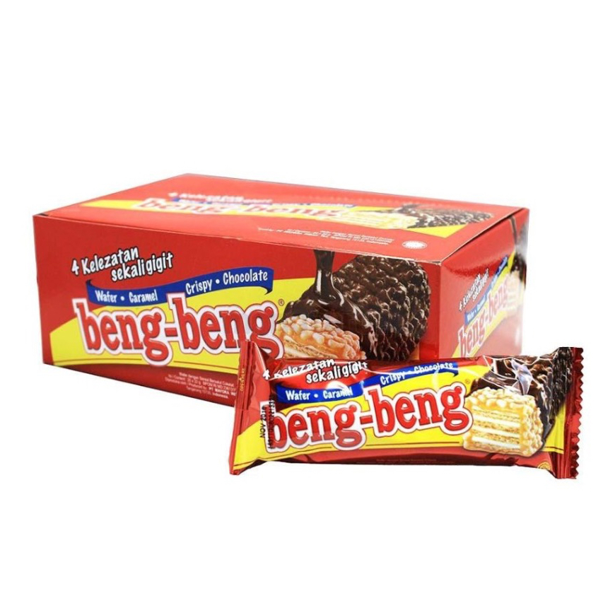Beng Beng Chocolate Wafer Snack (25g x 17pcs Box) | Shopee Singapore