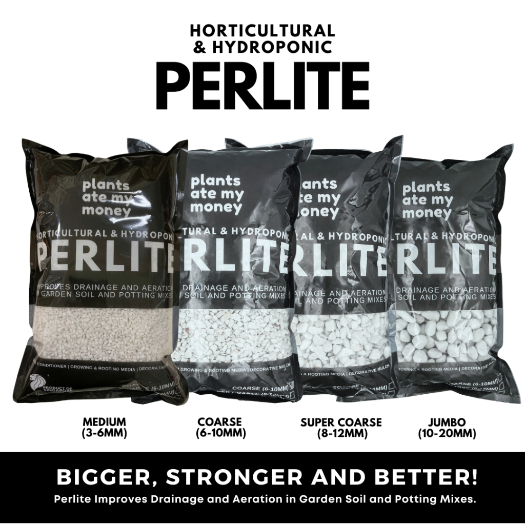 PAMM [Perlite 5L] Jumbo, Super Coarse, Coarse and Medium Perlite for ...