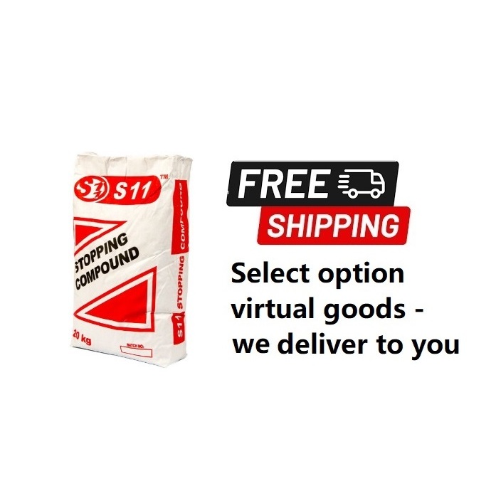 S11 STOPPING COMPOUND-20KG Free Delivery | Shopee Singapore