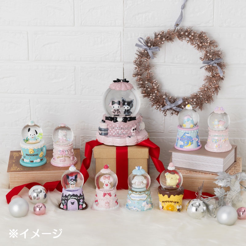 Sanrio Snow Globe S snowball 2023 Christmas gift Hello kitty ,my melody ...