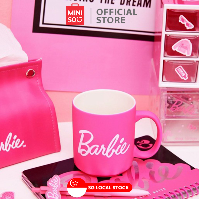 MINISO Barbie Collection Ceramic Cup (390mL)/Ceramic Coffee Cup (400ml ...