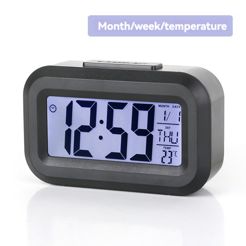 Digital Clock Multifunctional Mini Table Clock with Night Light ...