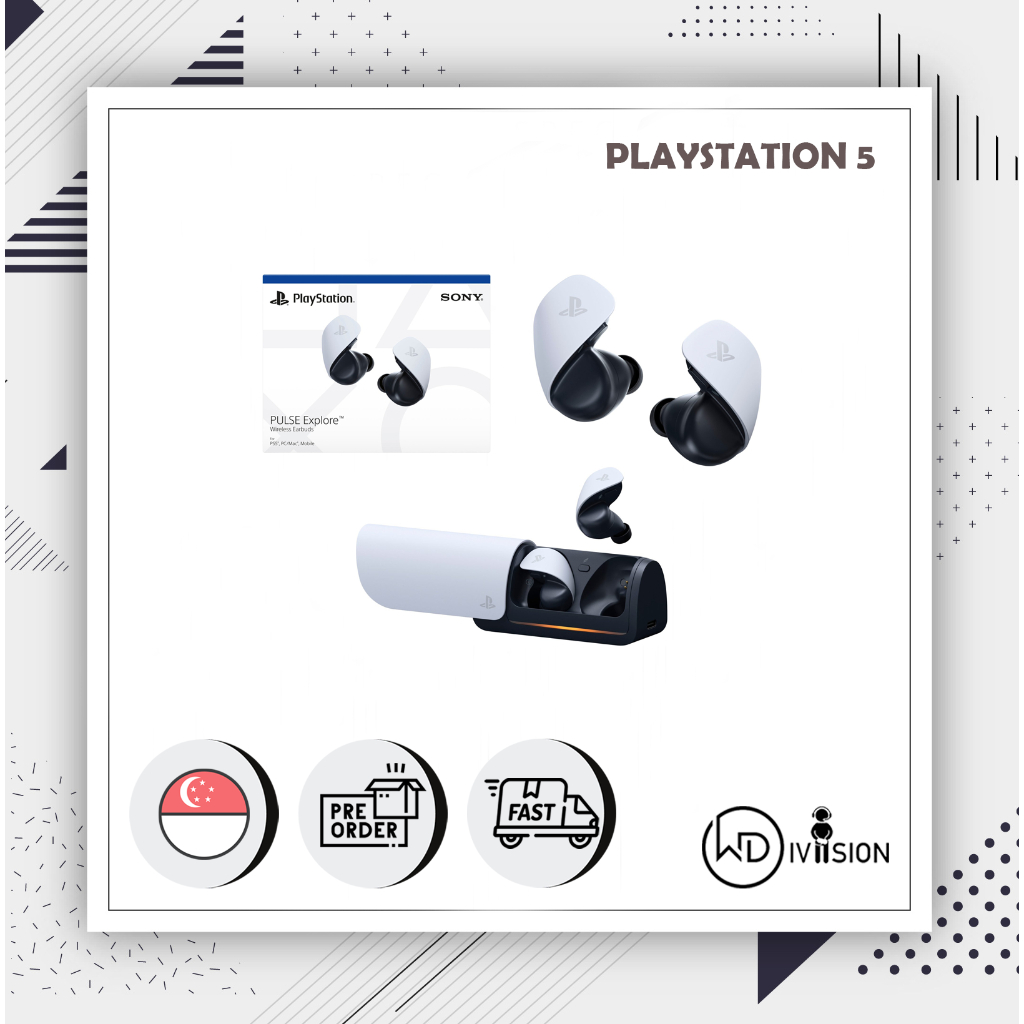 Sony Playstation 5 PULSE Explore wireless earbuds - White ( PS5 , Mac ...