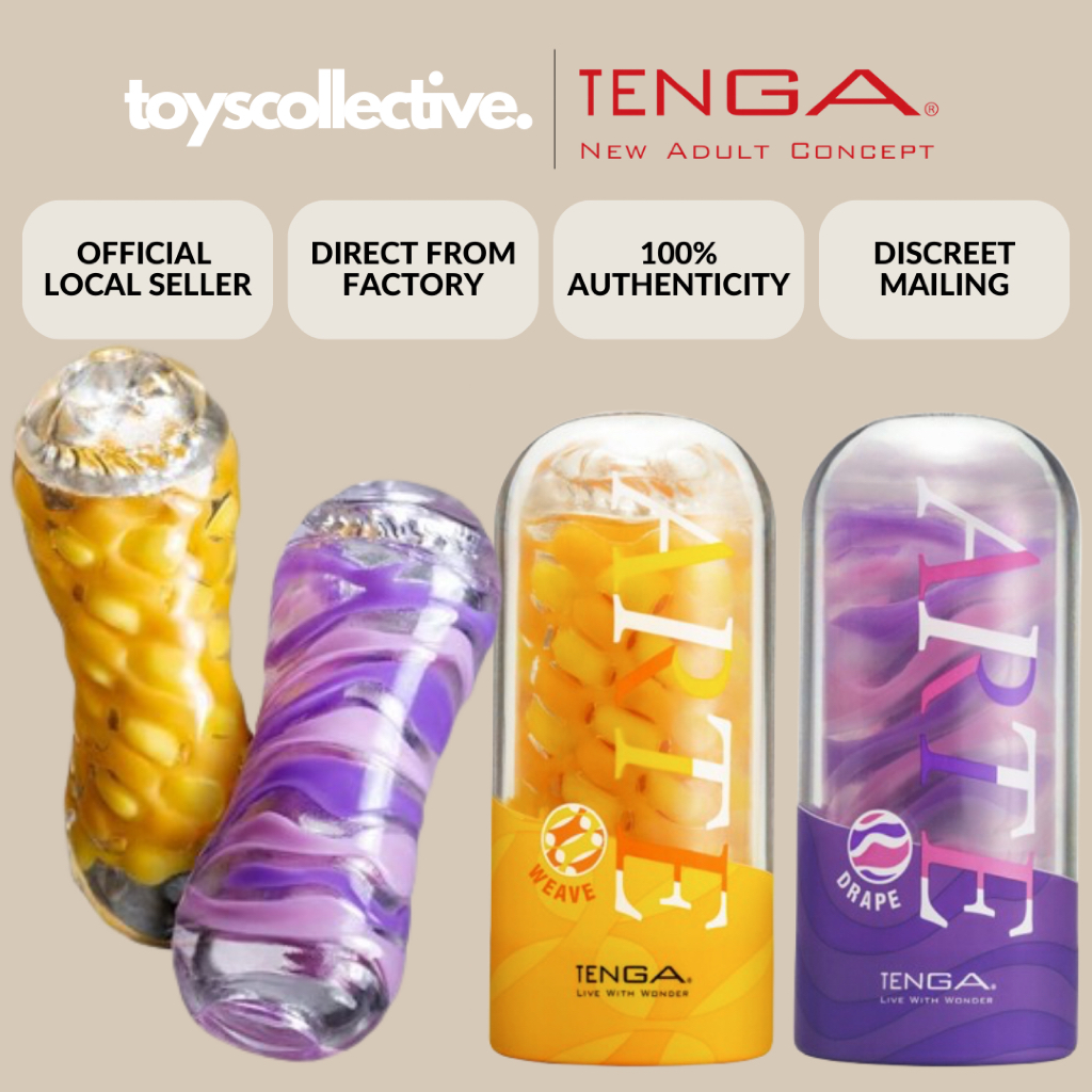 [SG OFFICIAL SELLER] 100% AUTHENTIC TENGA ARTE Reusable Male Masturbator | Sex Toy | Onacup ...