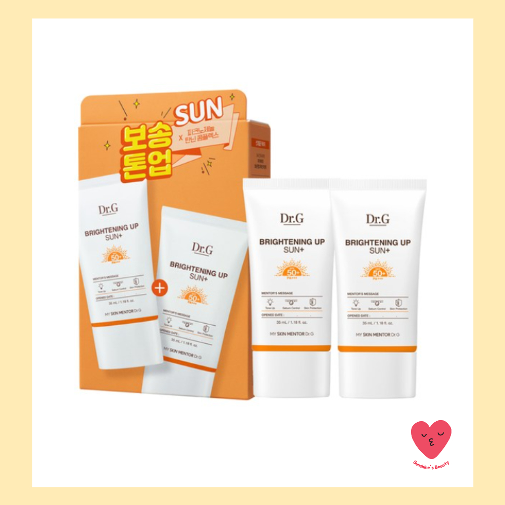 [Dr.G] Brightening up sun+ sunscreen 35ml(+35ml) | Shopee Singapore