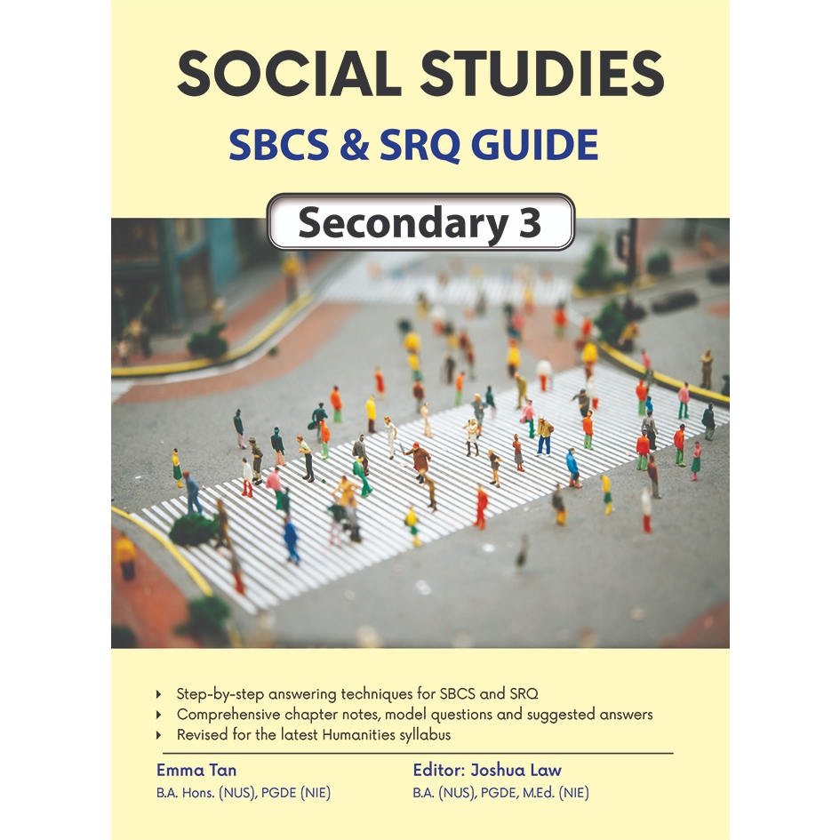 Social Studies SBCS & SRQ Guide Secondary 3 | Sec 3 Social Studies ...