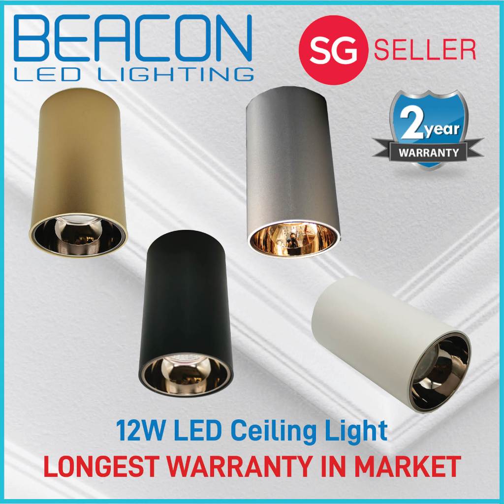 Beacon LED (HOT SELLING) 12W Surface Spotlight / Downlight - Solid ...