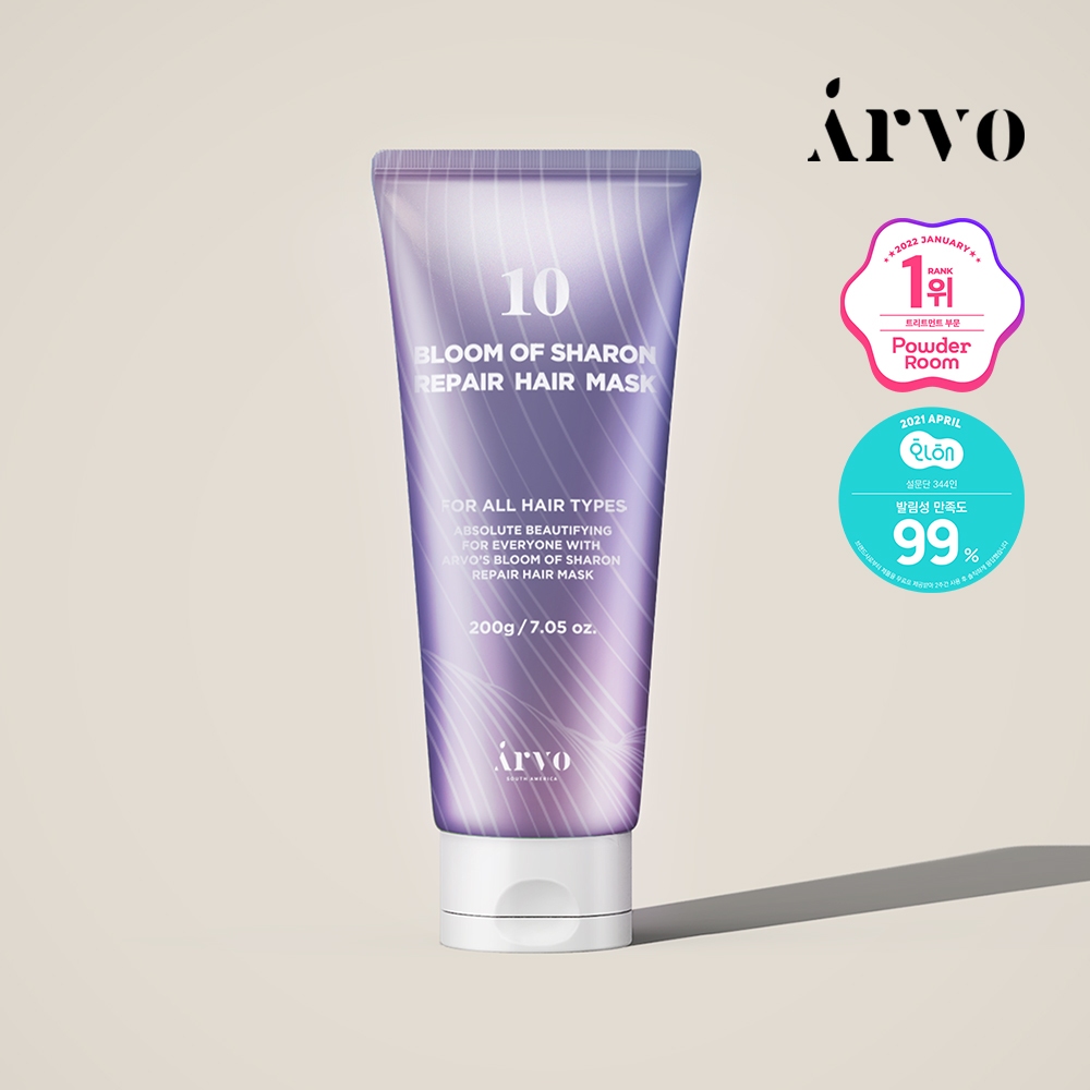 [Arvo] 10 Bloom of Sharon Repair Hair Mask (200g) | Shopee Singapore
