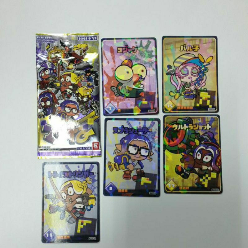 Japanese Sealed SPLATOON 3 Tableturf Battle Trading Card Pack Vol.2 ...