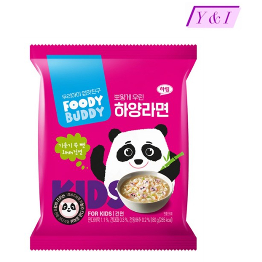[Korean Noodle] Harim FoodyBuddy White Ramen beef-bone soup flavor 80g ...