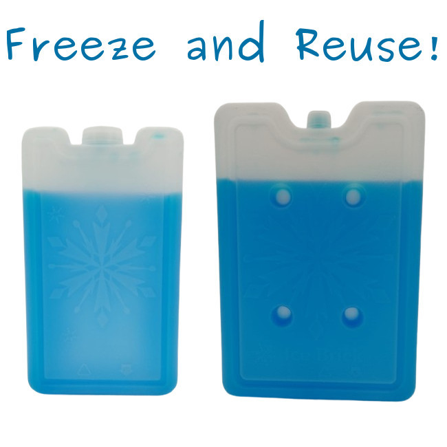Reusable Ice Bricks Pack - Ice Substitute - For Cooler Box, Picnics ...