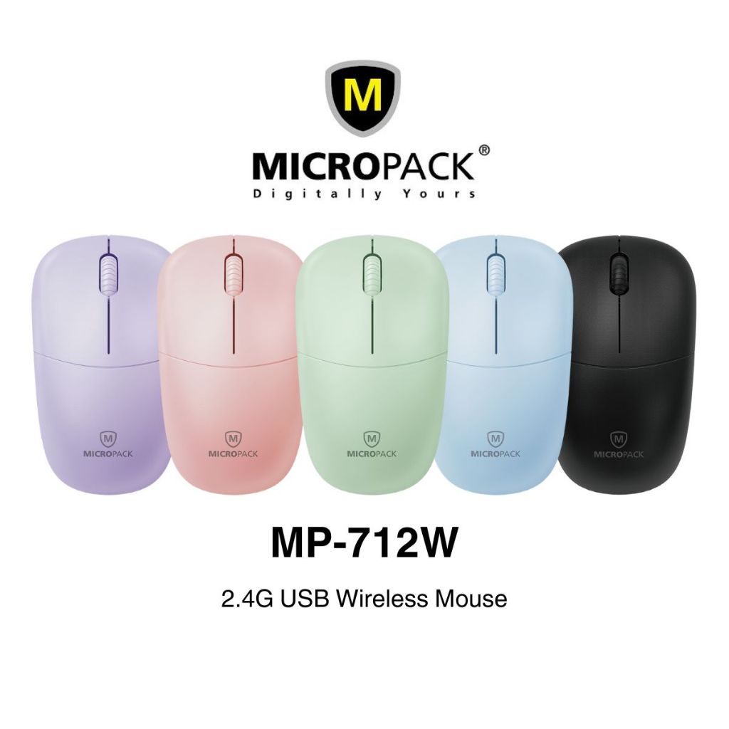 Micropack 2.4G USB Wireless Mouse | MP-712W | Shopee Singapore