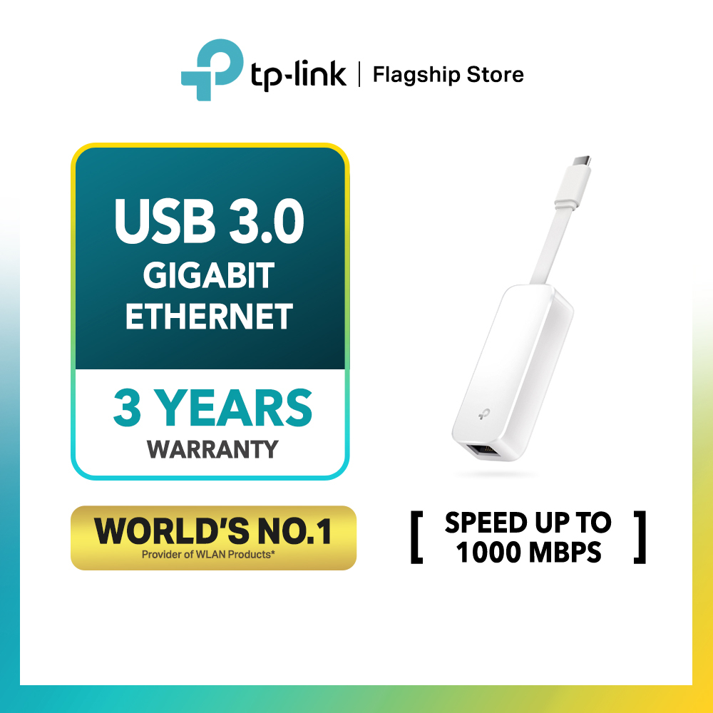 TP-Link UE300 USB 3.0 to Gigabit LAN Ethernet Network Adapter Plug and ...