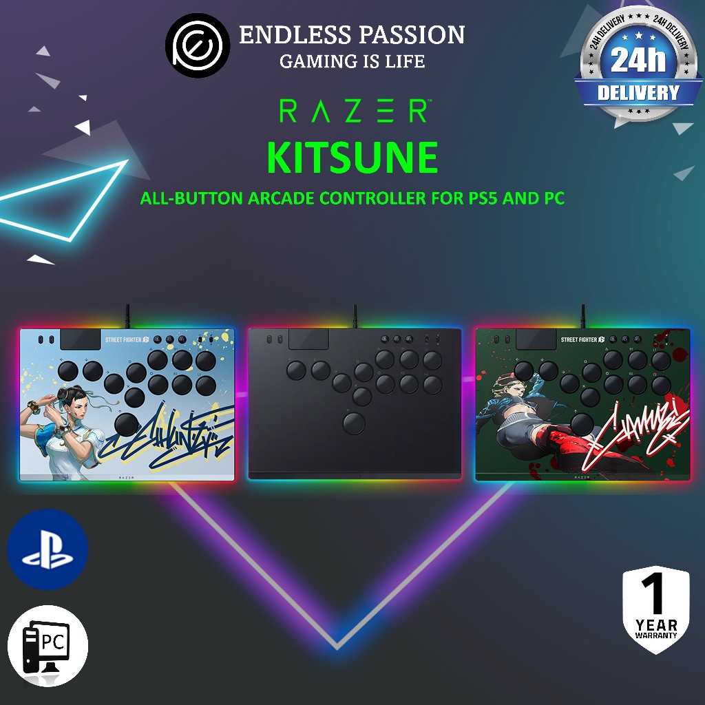 Razer Kitsune All-Button Arcade Controller | Shopee Singapore