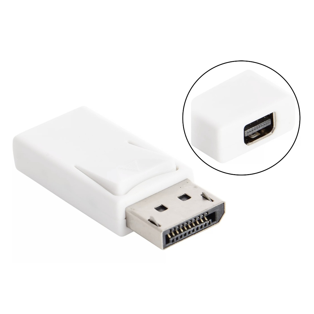 Mini Displayport Thunderbolt Female to Displayport Male Adapter ...