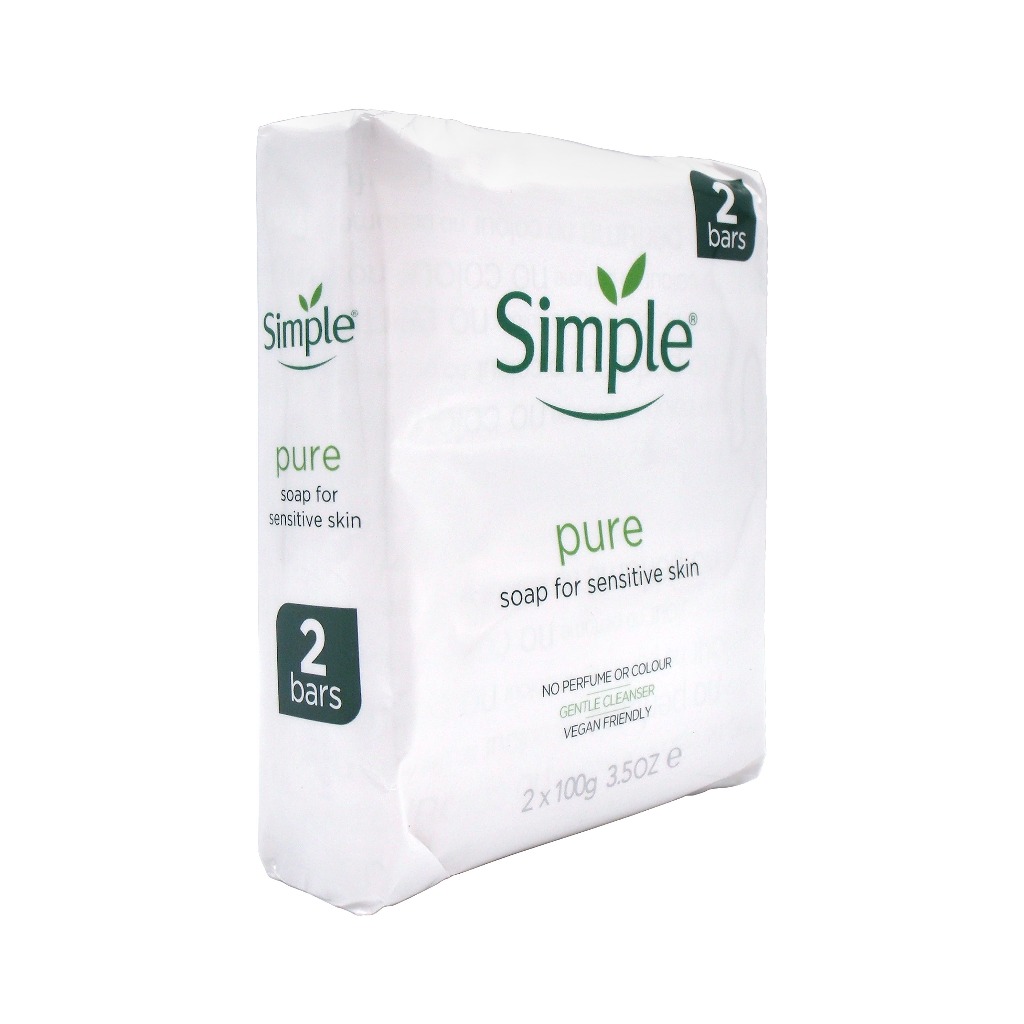 Simple Soap Bar 2X100g RELBE BEAUTY | Shopee Singapore