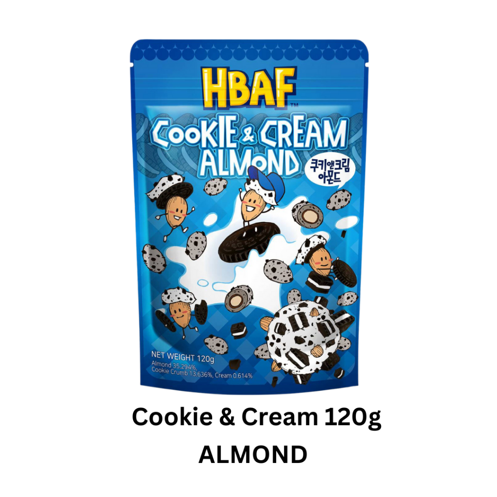 [SG Stock] HBAF Almonds 120g Honey Butter / Wasabi / Baked Corn / Garlic Bread / Caramel ...