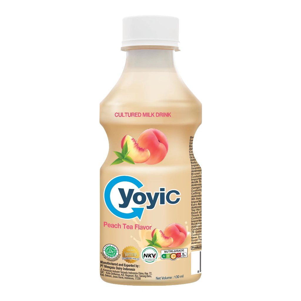 YOYIC 130ML X 24 Peach Tea flavor | Shopee Singapore