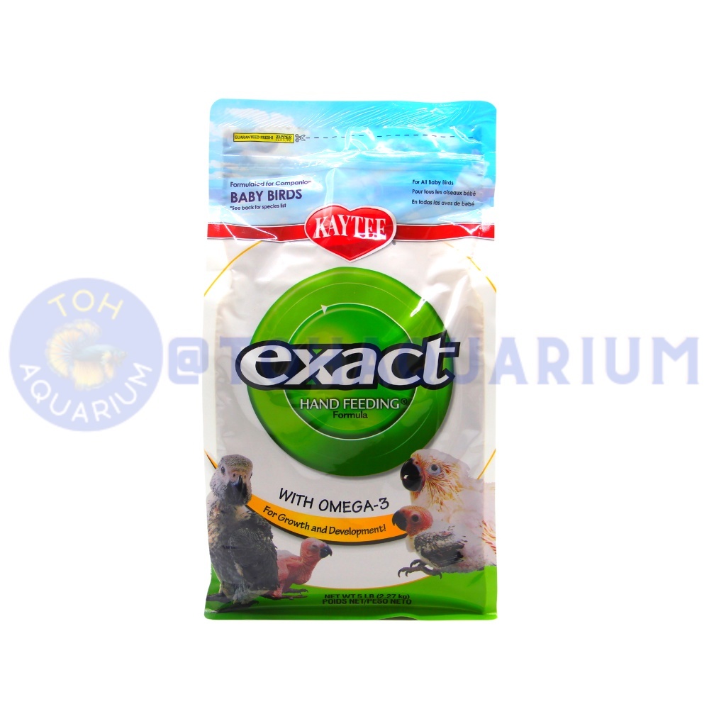 Kaytee exact handfeeding formula for baby bird 5lb 2.27kg | Shopee ...