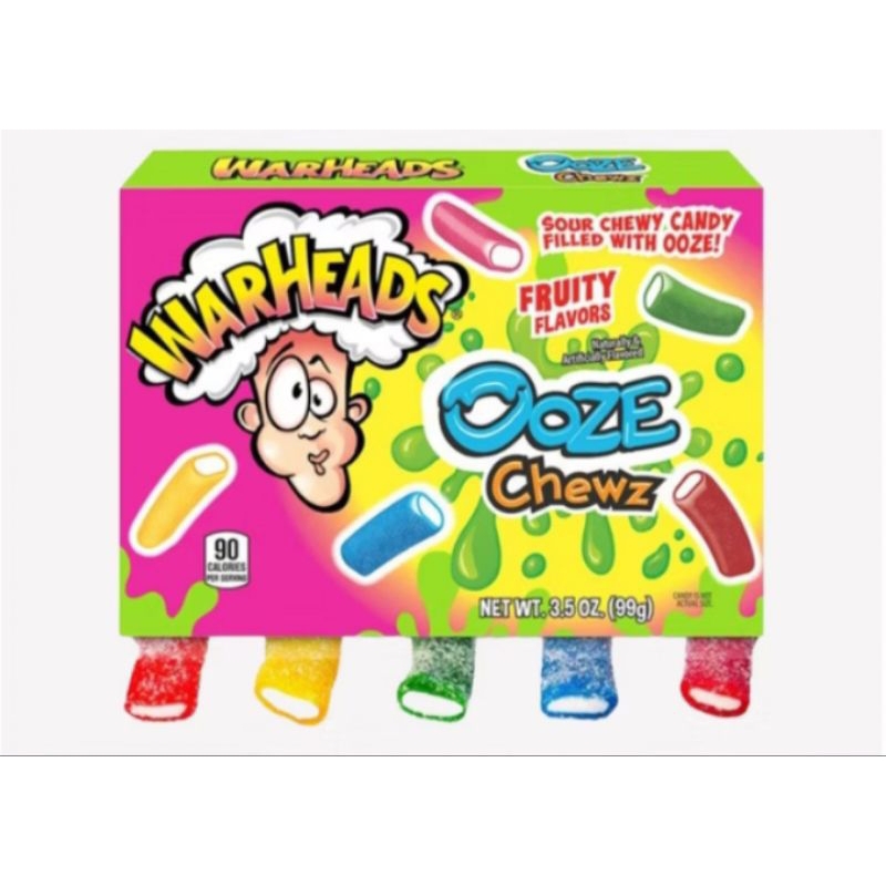 WARHEADS SOUR OOZE CHEW GUMMY 99G | Shopee Singapore