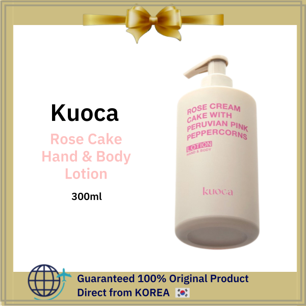 [Kuoca] ️Body Lotion, Rose Cream Cake, Fragrance, Hand Cream, 300ml ...