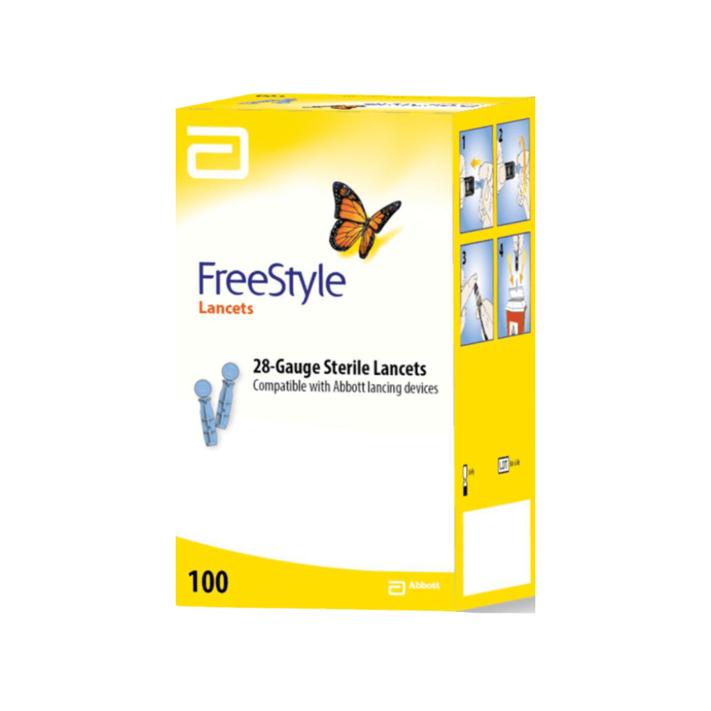 Freestyle Optium Neo Glucose Test Strip - Lancet - Blood Sugar ...