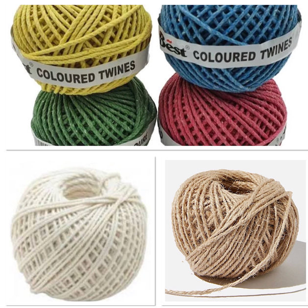 🇸🇬 Cotton Twine / Coloured Twine / Jute Twine | Shopee Singapore