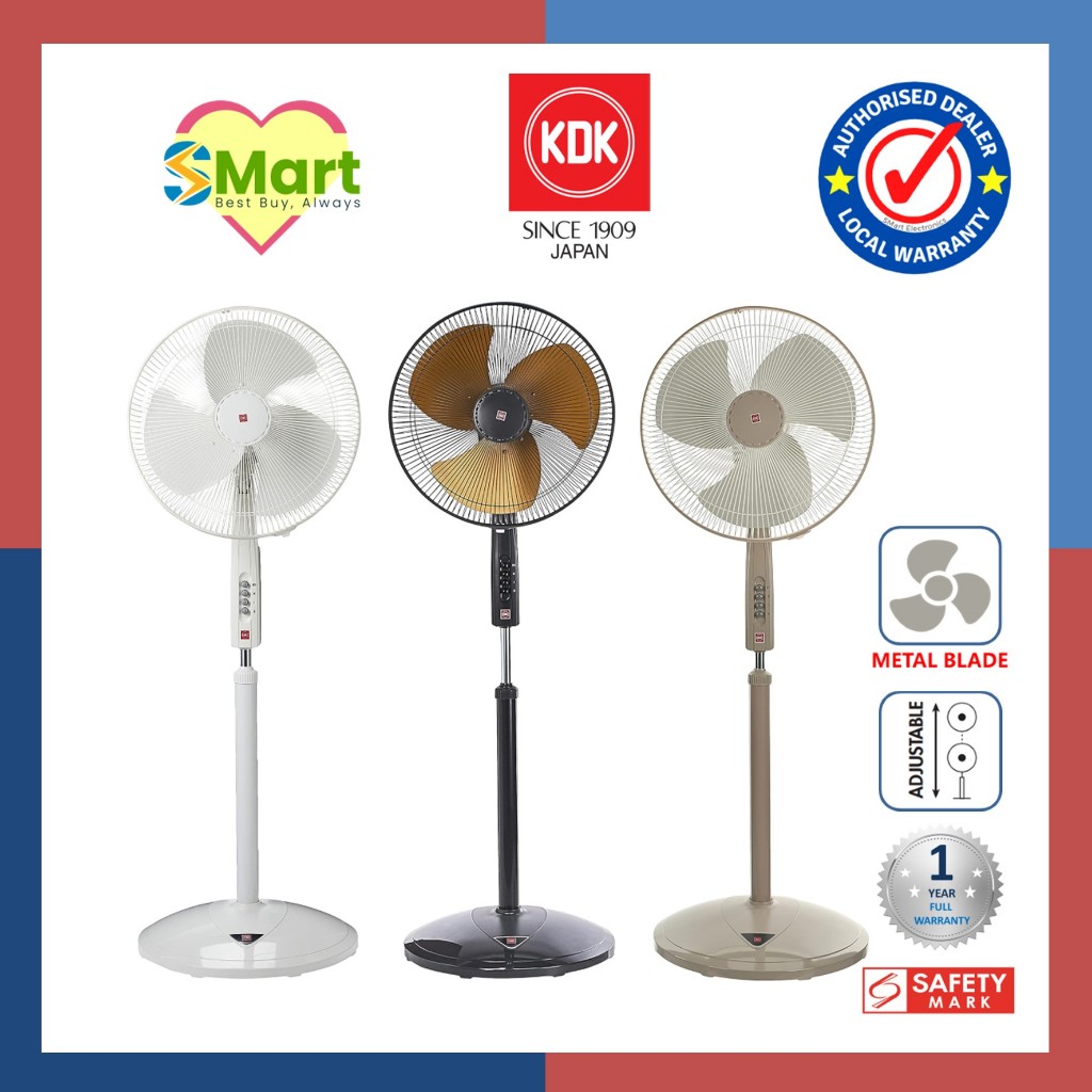 KDK 16" Metal Blade Stand Fan [P40US] | Shopee Singapore