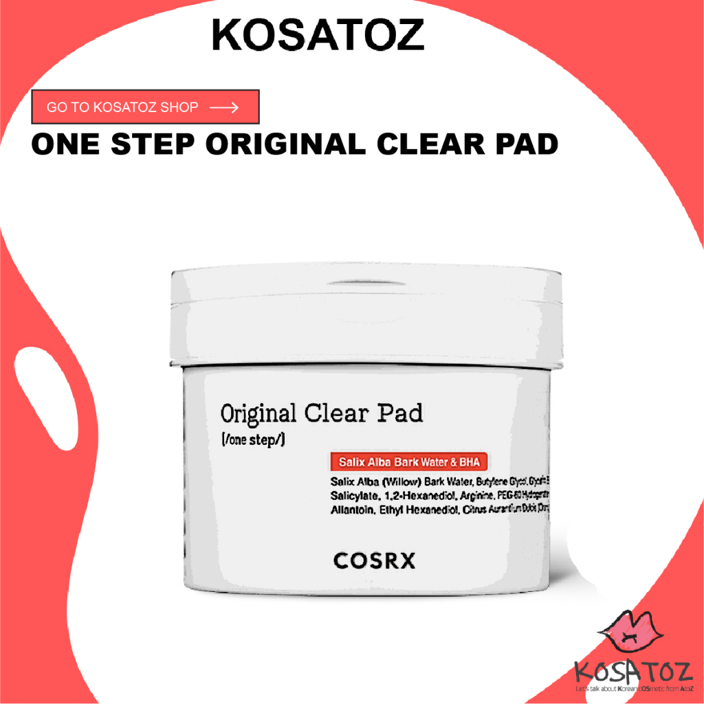 [COSRX] One Step Original Clear Pad 70 Pads (NEW) | Shopee Singapore