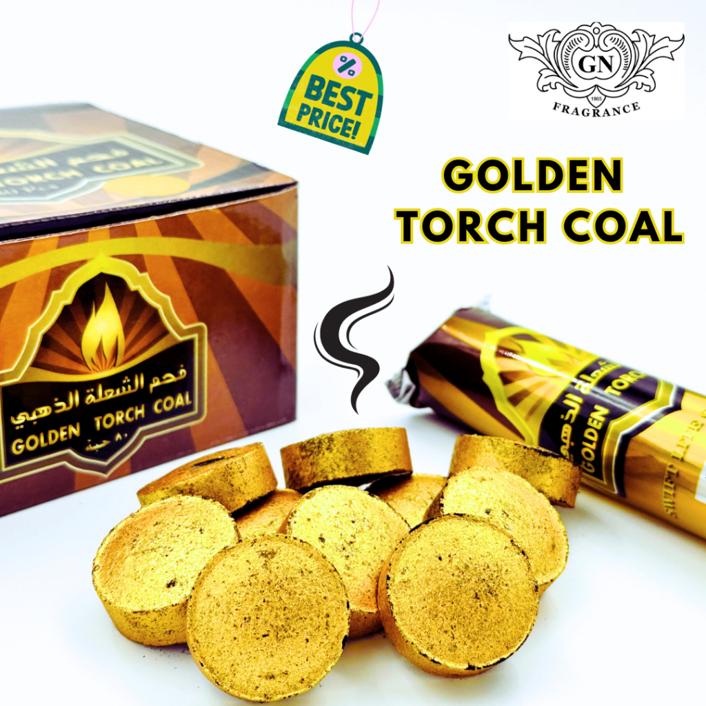 For Bukhoor Golden torch charcoal (BEST!!) | Shopee Singapore