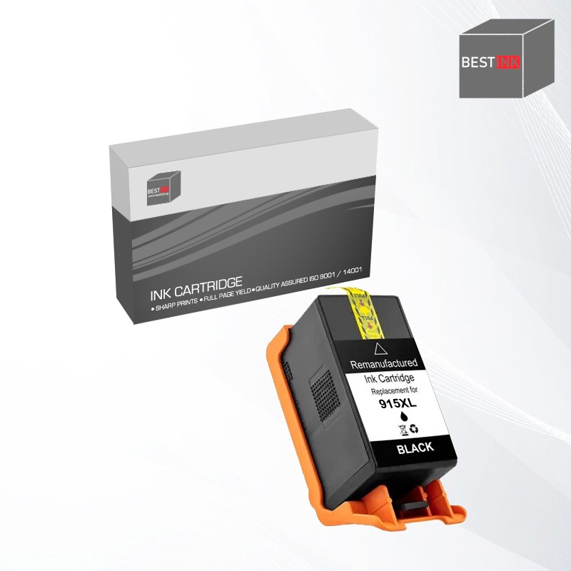 Bestink 915XL Ink Cartridge Compatible for OfficeJet 8010 8020 8022 ...