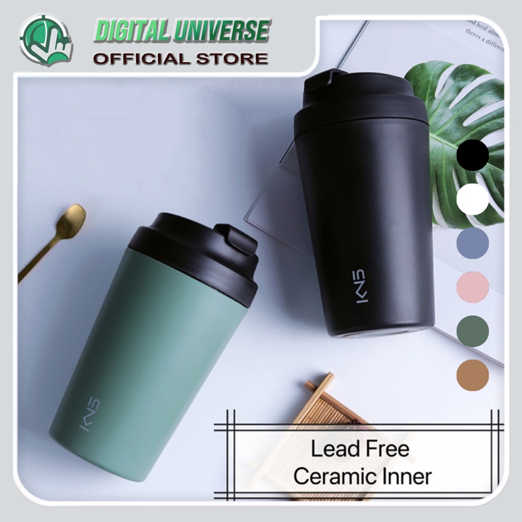 Ceramic Thermal Coffee Cup Thermos Flask Termos Water Bottle Glass ...