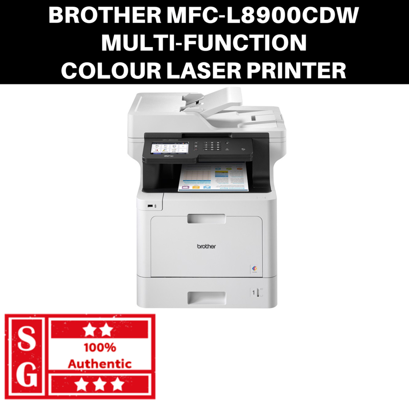 Brother MFC-L8900CDW Multi-Function Colour Laser Printer Brother Laser ...