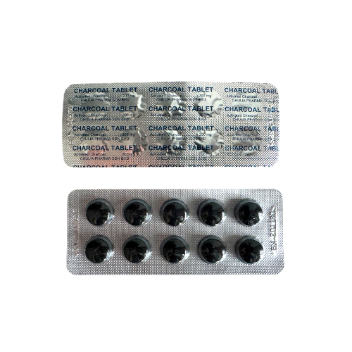 Charcoal 200mg Tablets (30 Tablets) Activated Charcoal Ready Stock ...