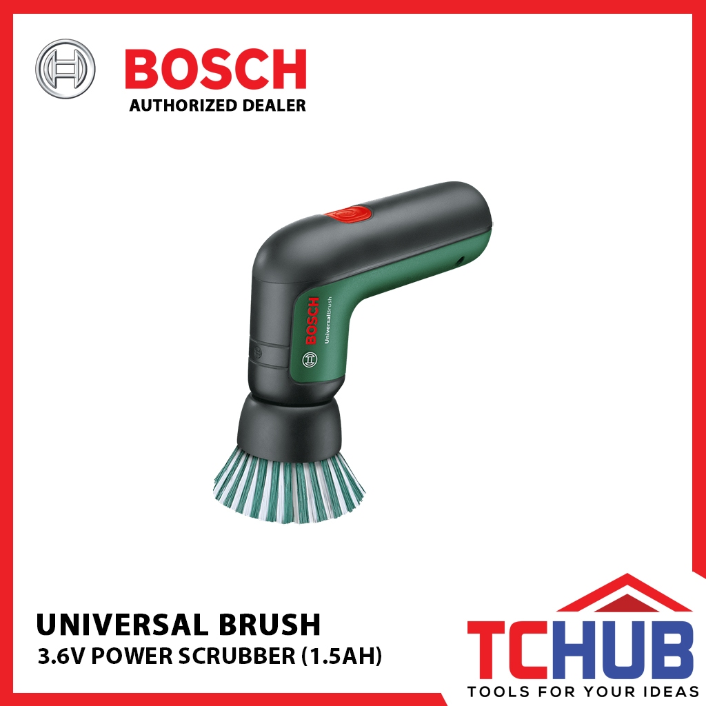 [BOSCH] Universal Brush 3.6V Power Scrubber (1.5AH) | Shopee Singapore