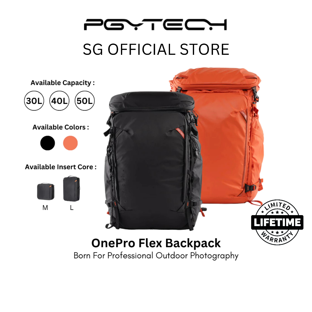 PGYTECH OnePro Flex Backpack 30L/40L/50L -- Professional Mountaineering ...