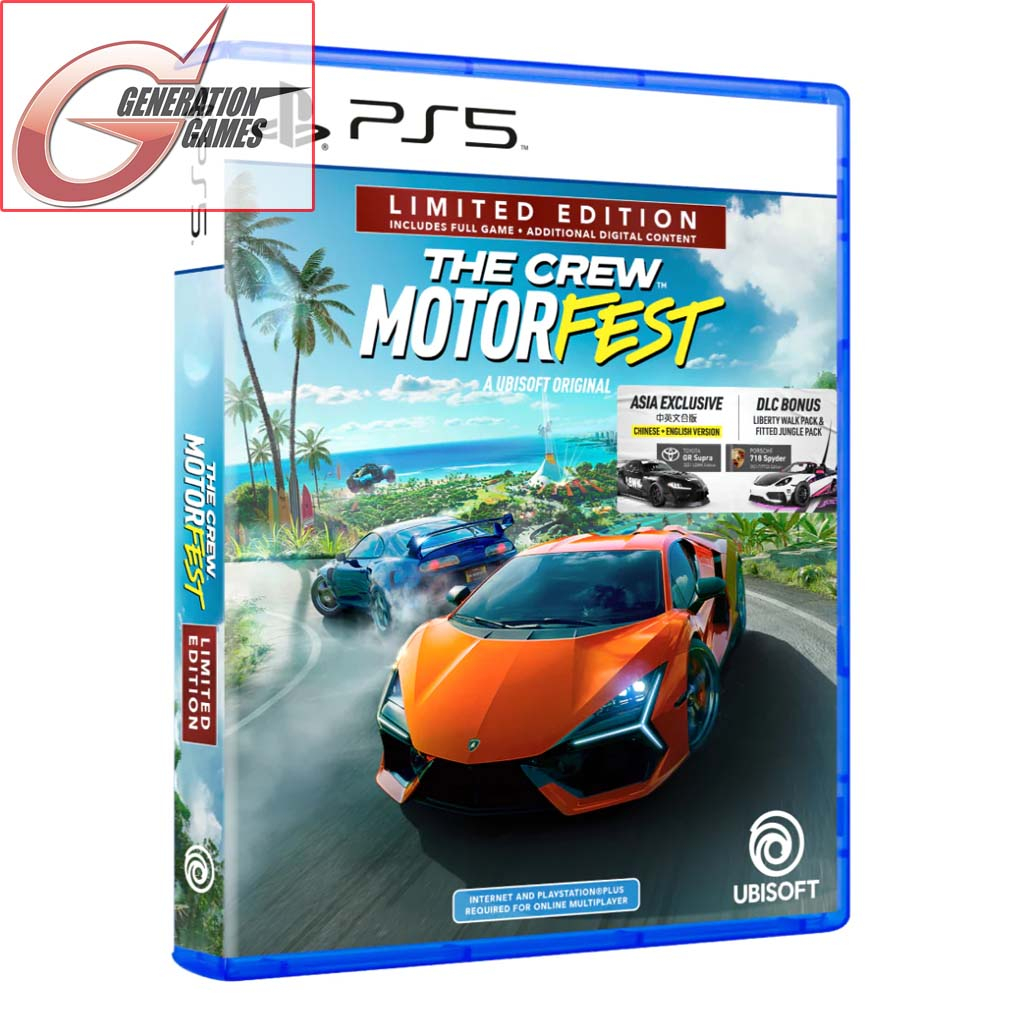 PS5 The Crew Motorfest Limited Edition (R3 English/Chinese) | Shopee ...