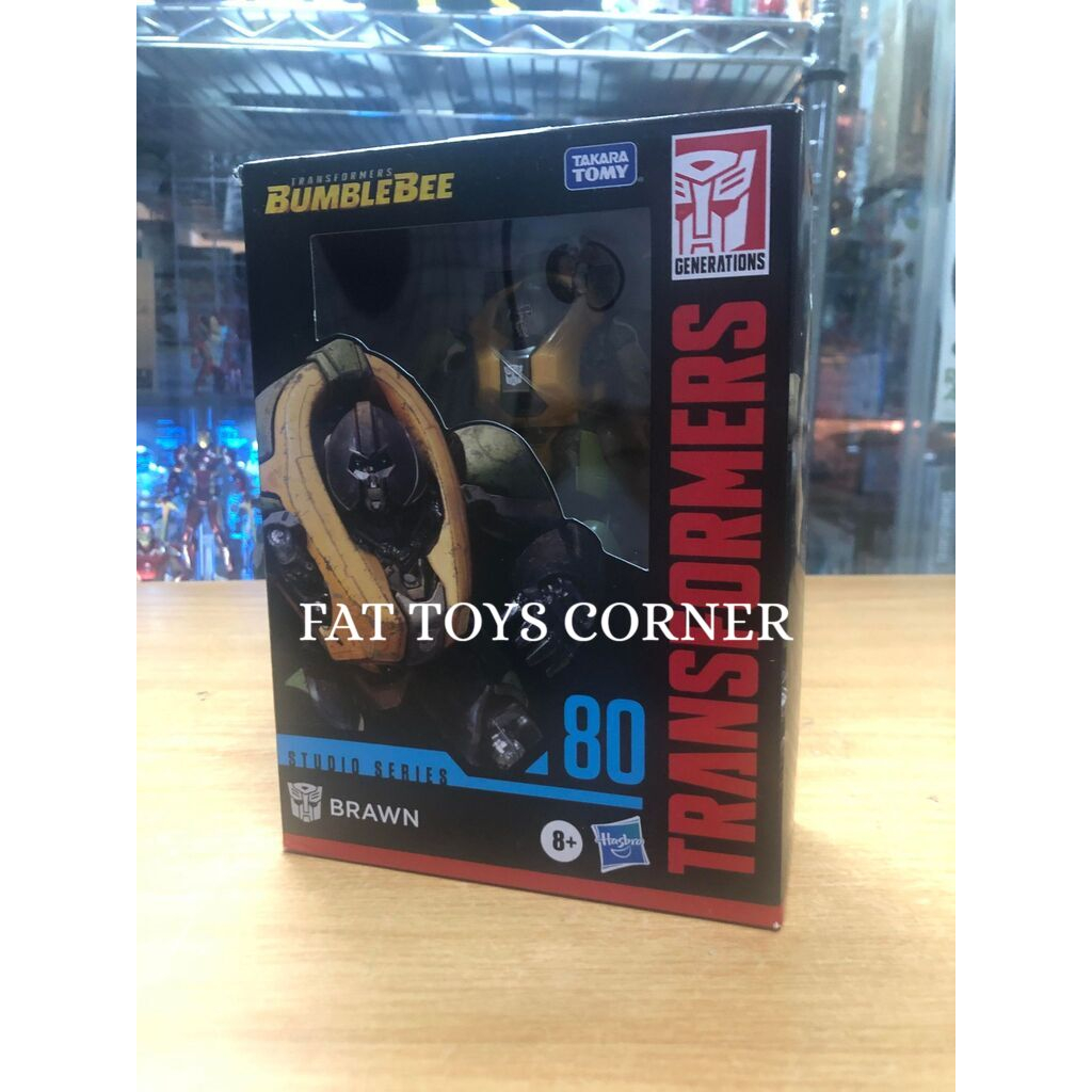 Transformers Bumblebee Studio Series SS-80 Deluxe Class Brawn | Shopee ...