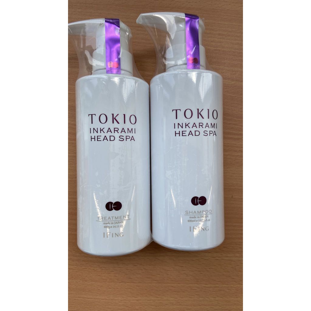 Japan Tokio IE Inkarami Head Spa Shampoo 400ml + Head Spa Shampoo 400ml ...