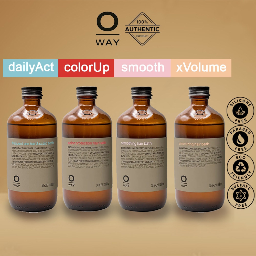 OWAY [HAIRCARE] dailyAct/colorUP/smooth/xVolume [With/Without Dispenser ...