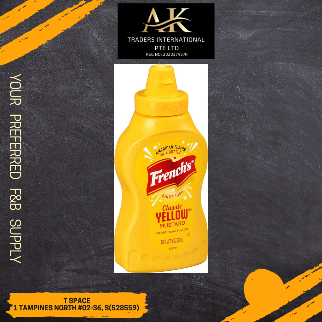 FRENCH'S CLASSIC YELLOW MUSTARD | 226G | Shopee Singapore