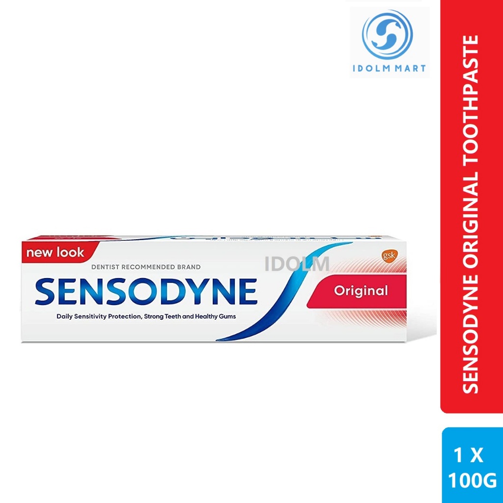 [ Bundle of 4 Tubes] SENSODYNE Original Toothpaste 100g | Shopee Singapore