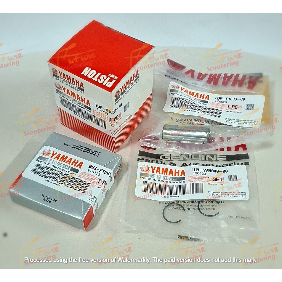 Yamaha Aerox 155 v1 / Yamaha Nmax 155 v1 Piston Kit (Genuine Yamaha ...